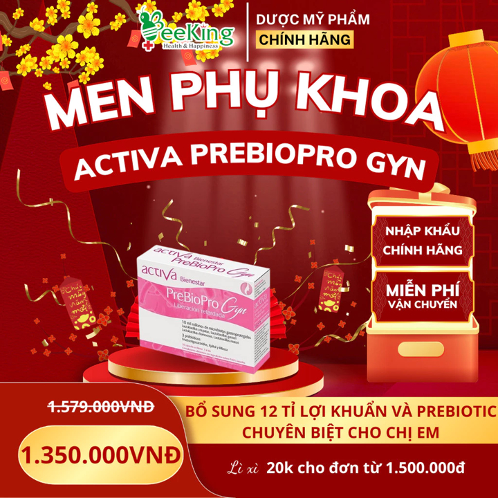 French Gynecological Probiotics Pills ACTIVA PREBIOPRO GYN 10 billion ...
