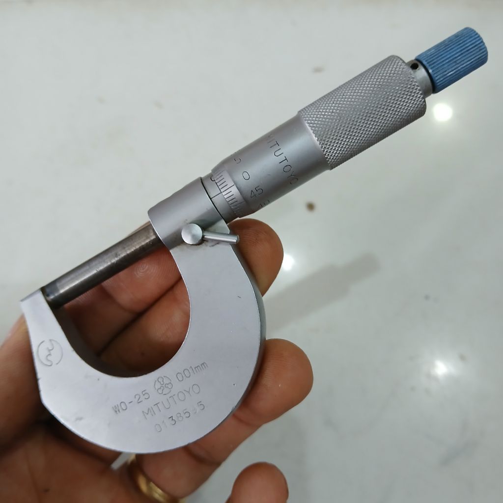 Mitutoyo japanese external diameter shaft micrometer 0-25mm | Shopee ...