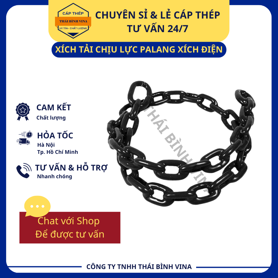 High load cast chain Phi [6mm] Thai Binh Vina STEEL CABLE | Shopee Malaysia