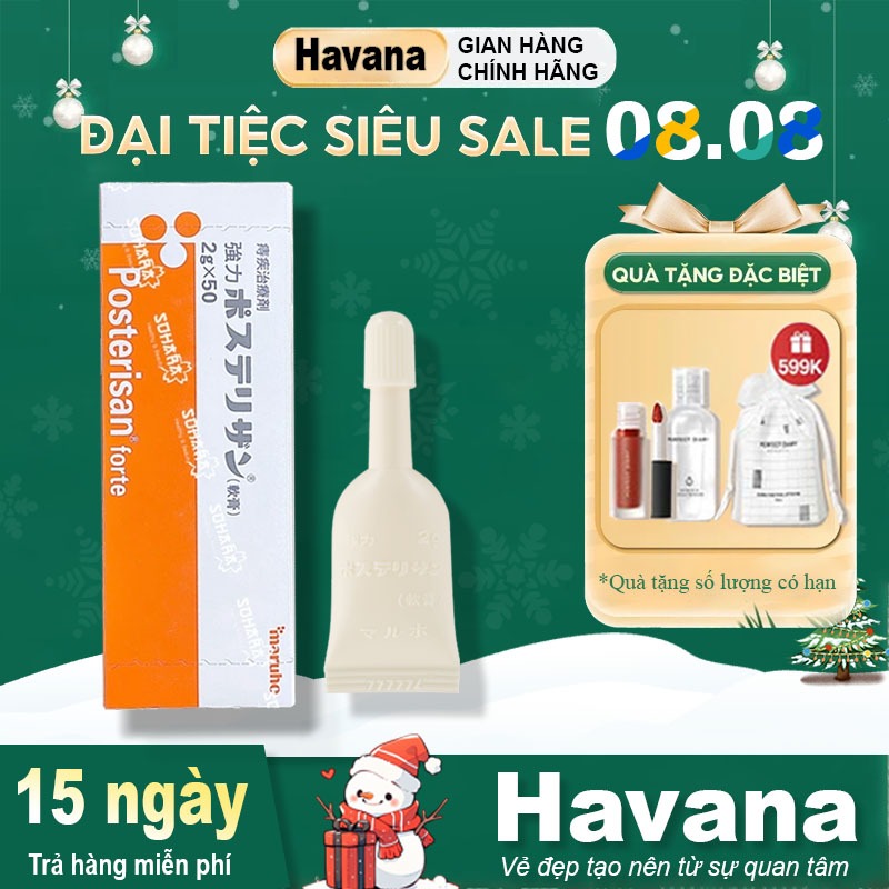 Posterisan Forte Caryophy Hemorrhoid Cream Reduces Swelling | Shopee ...