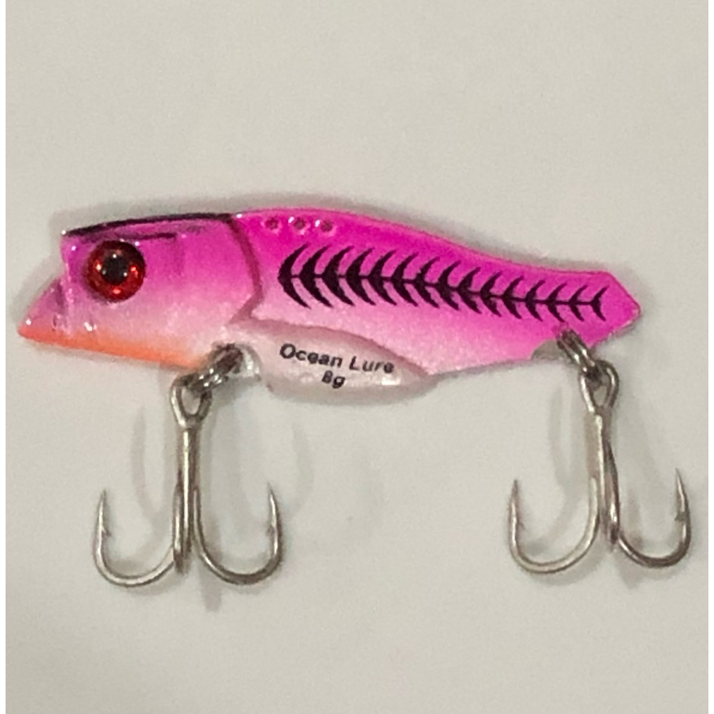 Pink Fish Bone Popchi Iron Fish (BKK Blade) | Shopee Malaysia