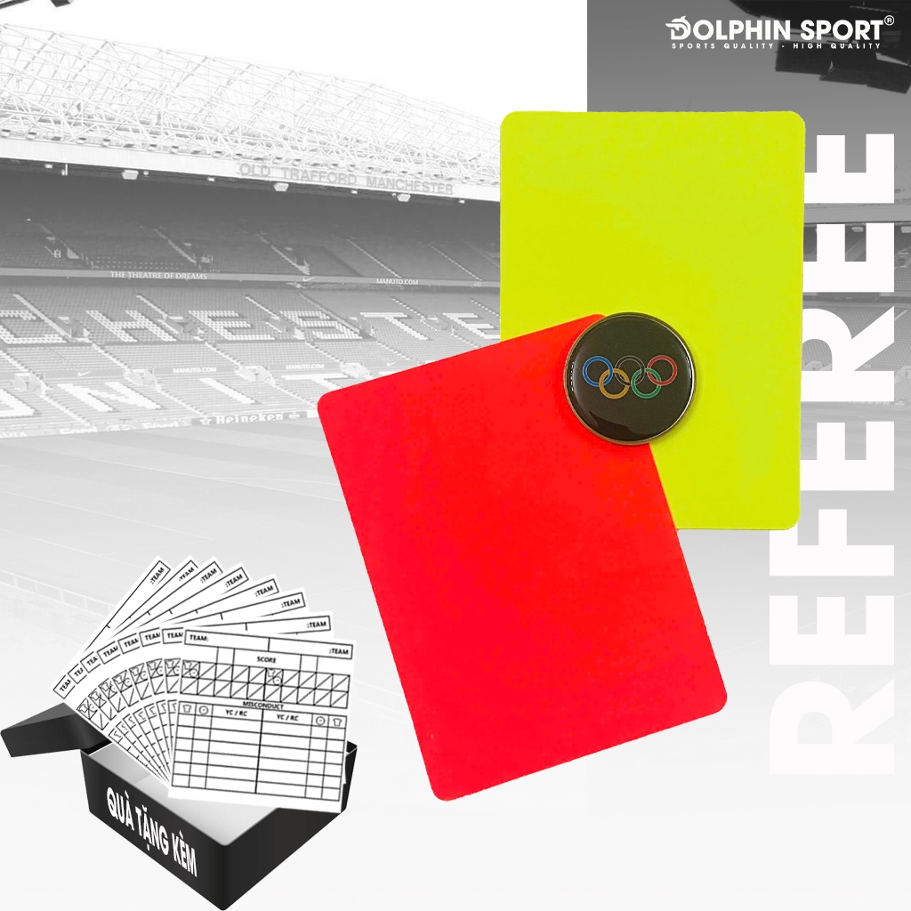 Combo Punishment Card + Ball Delivery Coin - Genuine Soccer Accessories ...