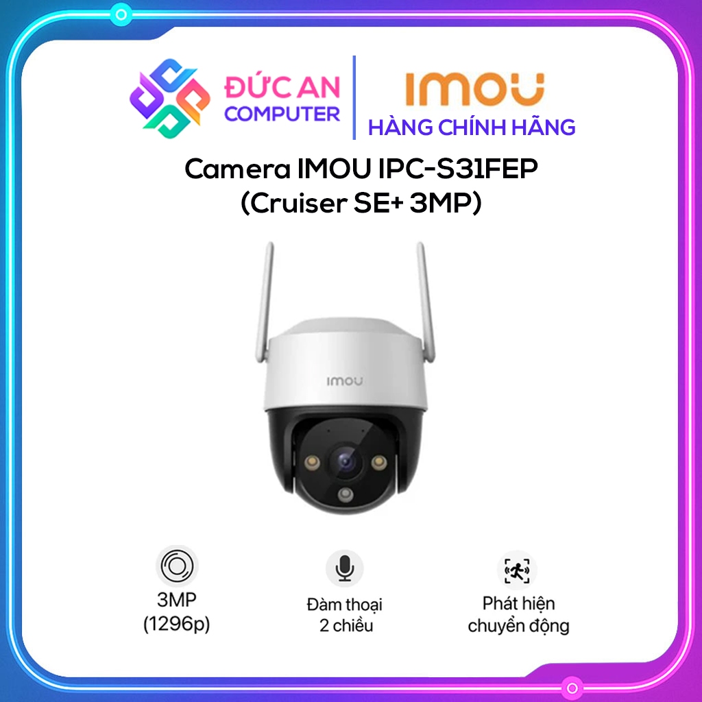IMOU Camera IPC-S31FEP (Cruiser SE+ 3MP) | Shopee Malaysia