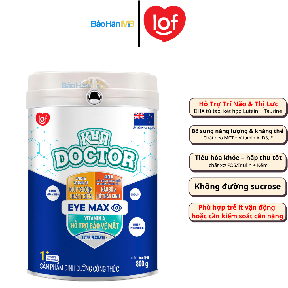 Kun Doctor Eye Max Powdered Milk - Protects and Maintains Eye Health ...