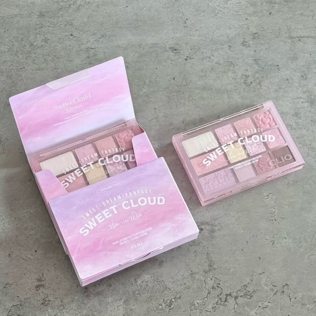 Clio Shade & Shadow Sweet Cloud eyeshadow palette color 05 06 | Shopee ...