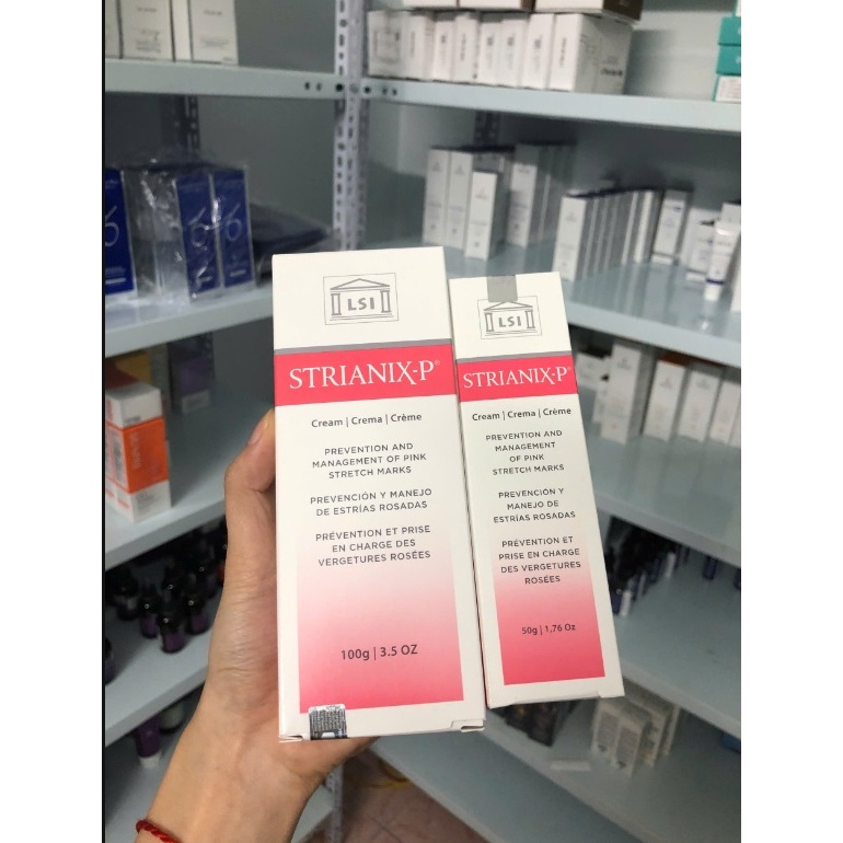 Strianix P Red Stretch Mark Reduction Cream 50g & 100g - Fade Red ...