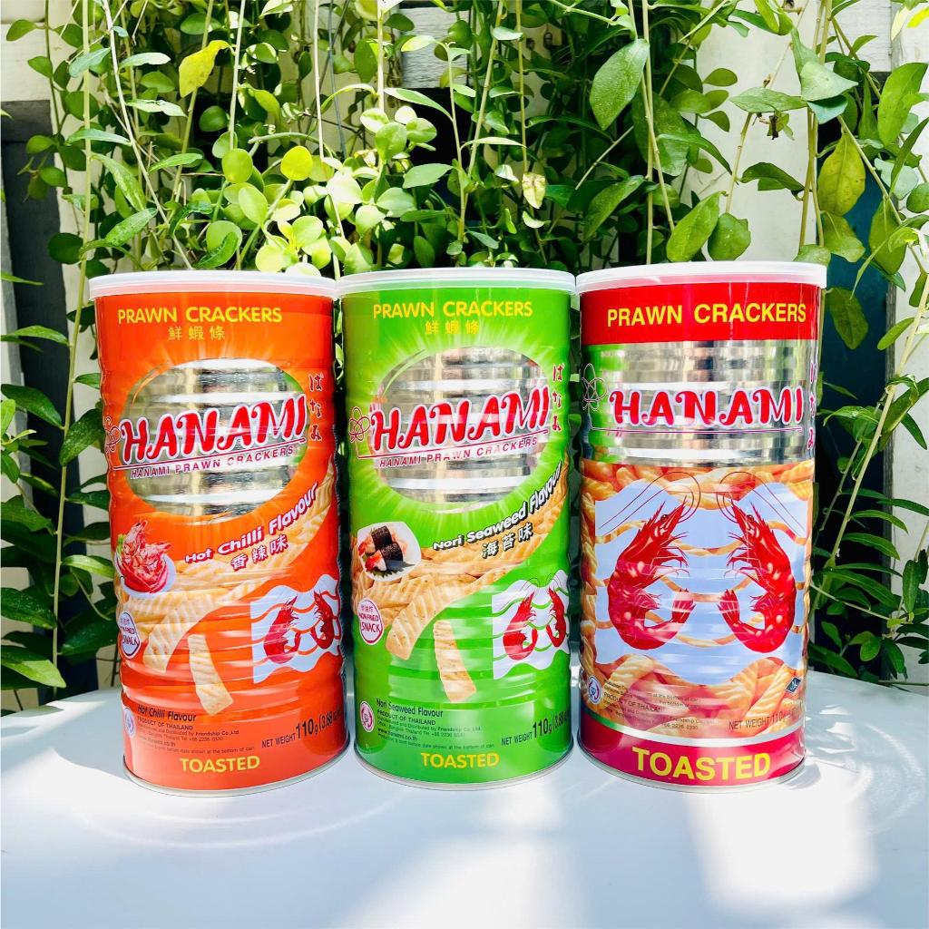Thai Hanami Shrimp Snack Can 110gr [MULTIPLE TYPES] | Shopee Malaysia