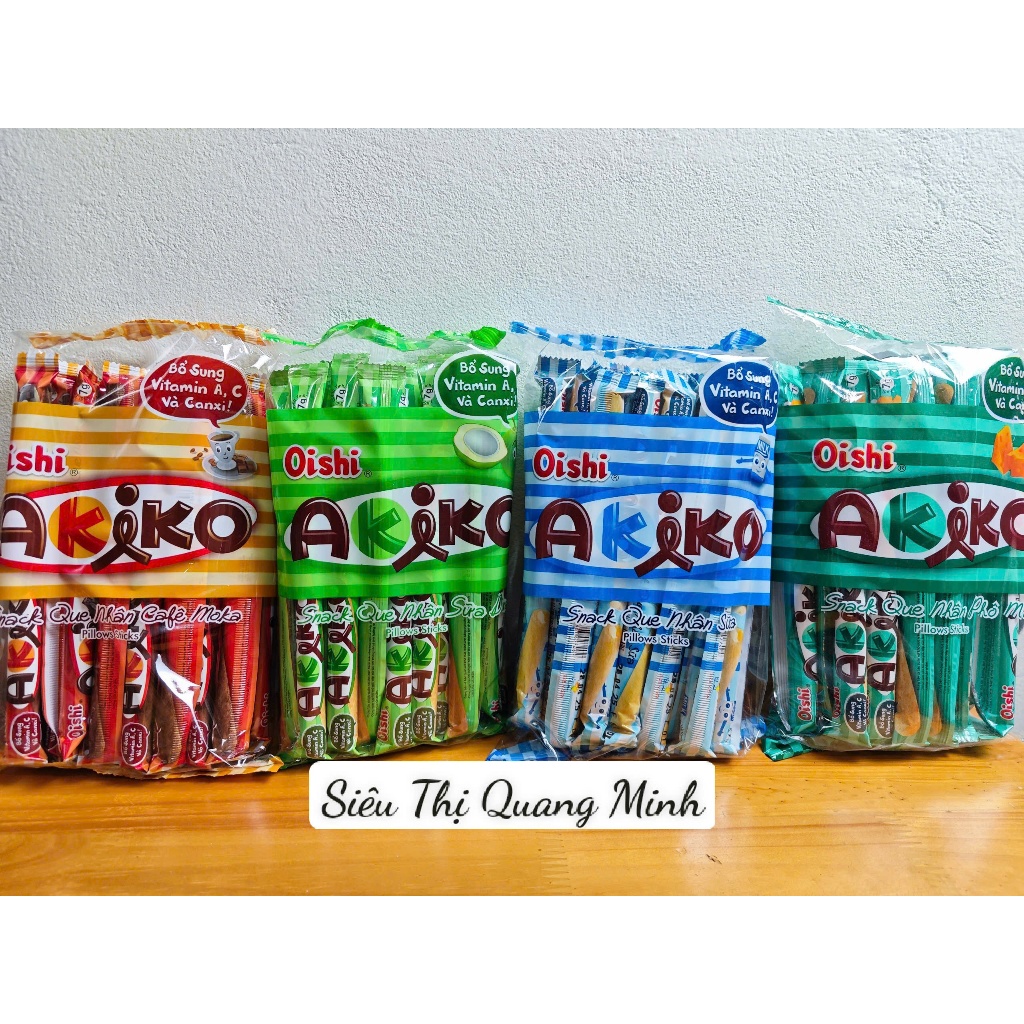Akiko Oishi Snack Stick Pack Supplementing Vitamin A, C and Calcium (8g ...