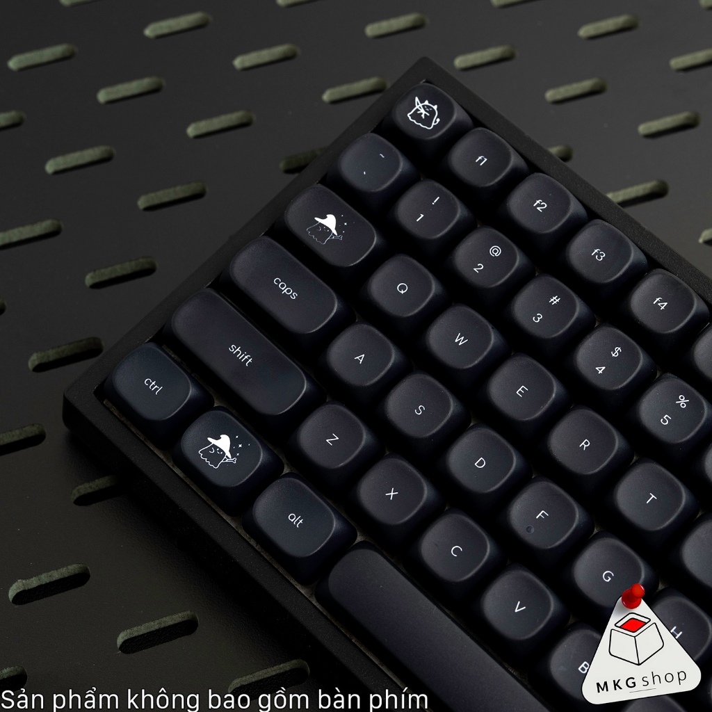Spooky Black Keycap - MOA profile - PBT dyesub - Cute mechanical ...