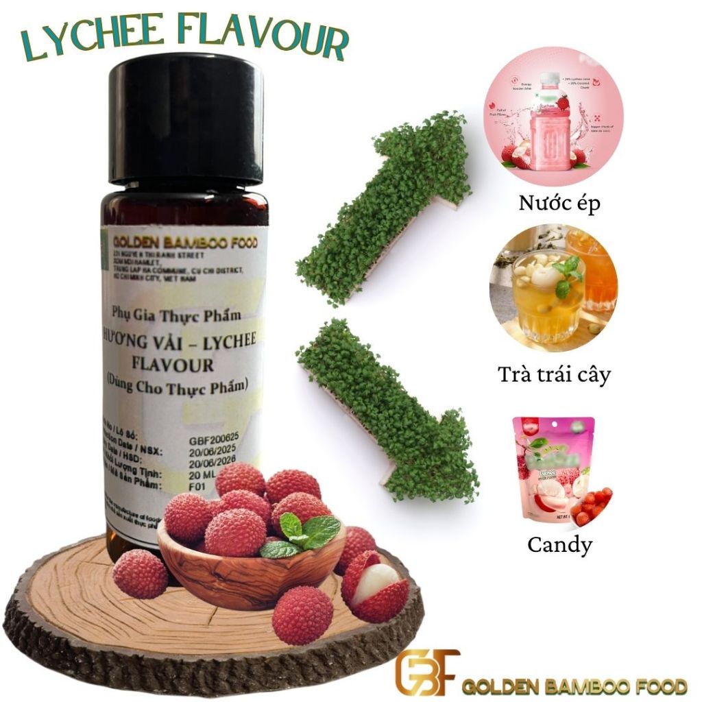 Lychee Flavor / Lychee Flavor GBF 20 ML, 100 ML - Cool Summer, Relieve ...