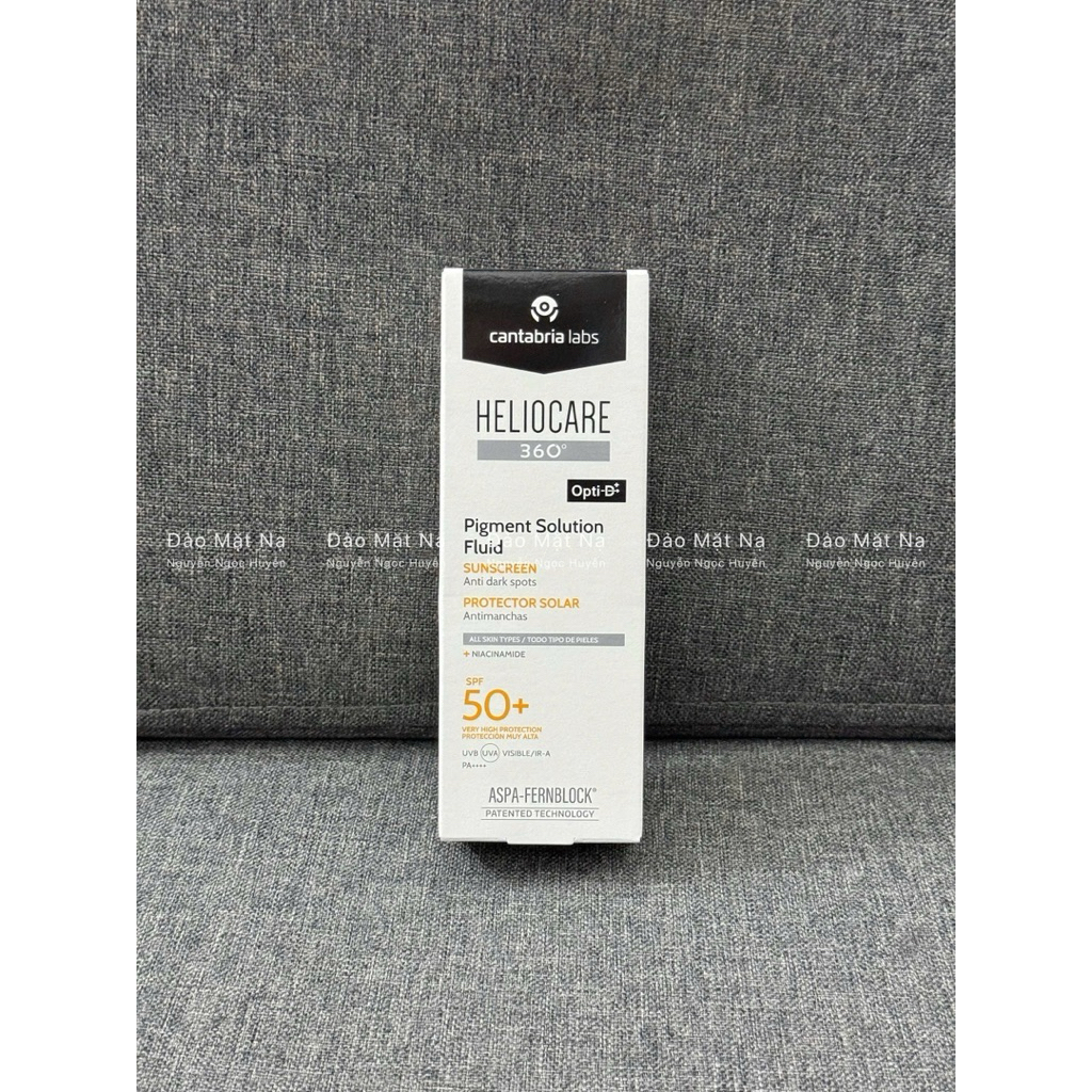 (NEW VERSION) Heliocare 360 Pigment Solution Fluid sunscreen 50ml ...