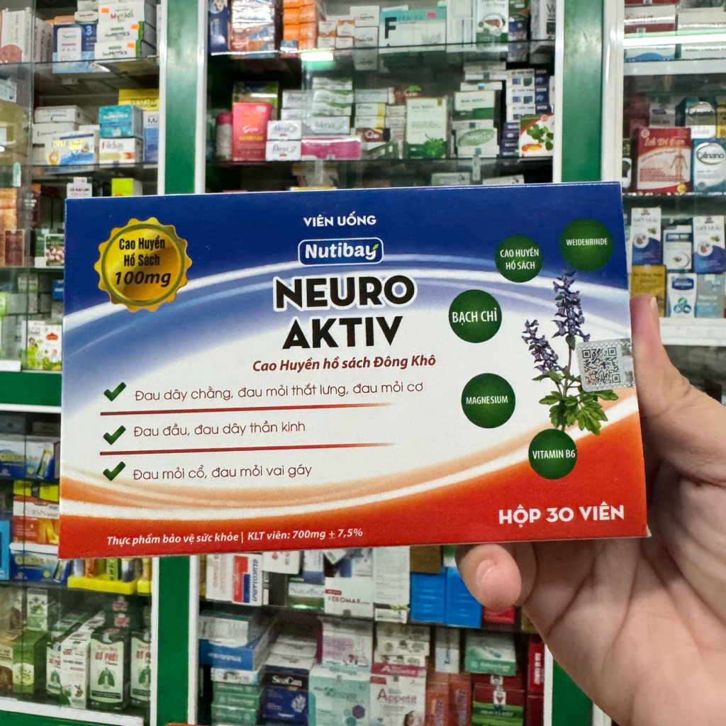 Neuro Aktiv pills - Supports blood circulation, dissolves stasis ...