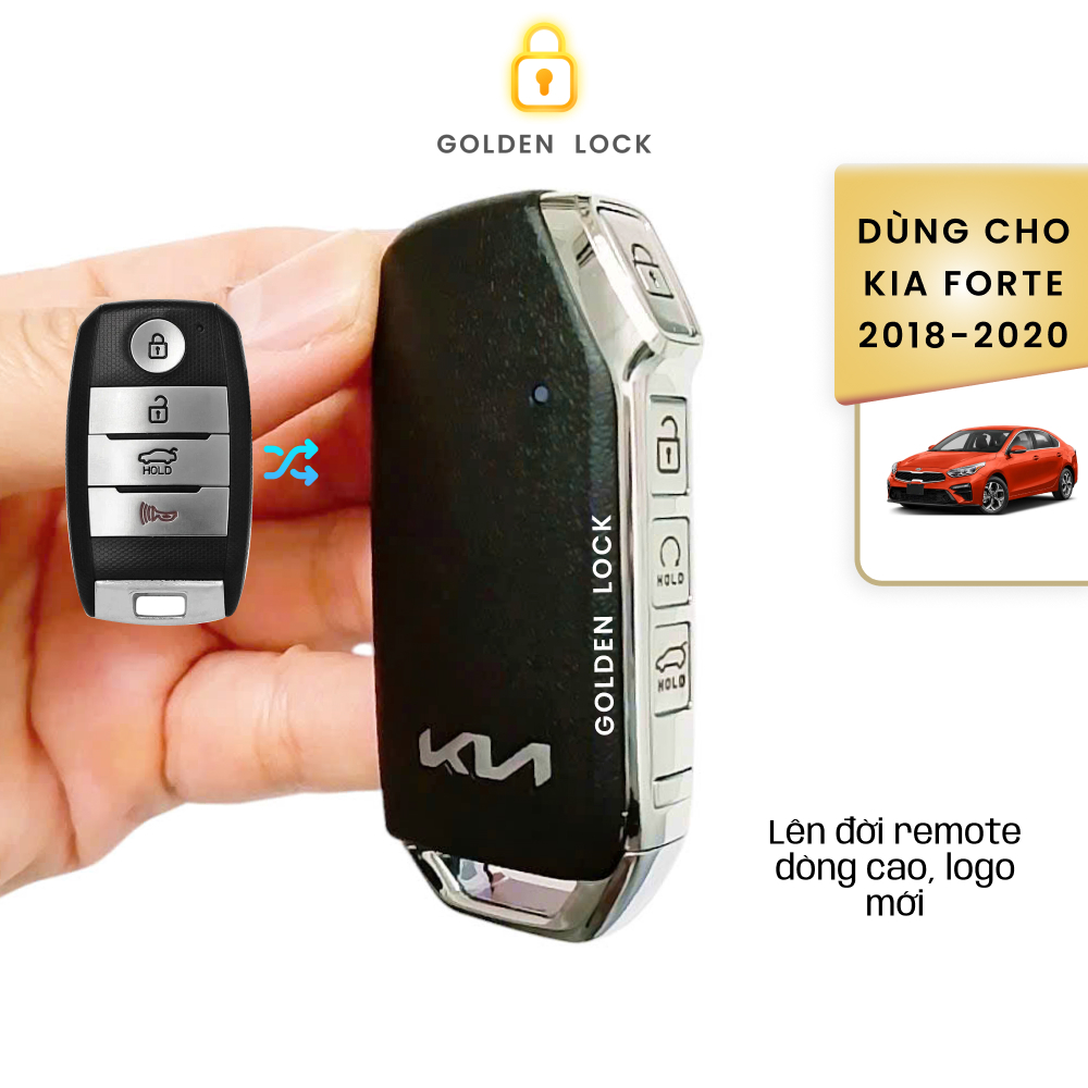 Kia Forte 4-button car key 2018-2020 (wave 433, chip 8A) | Shopee Malaysia