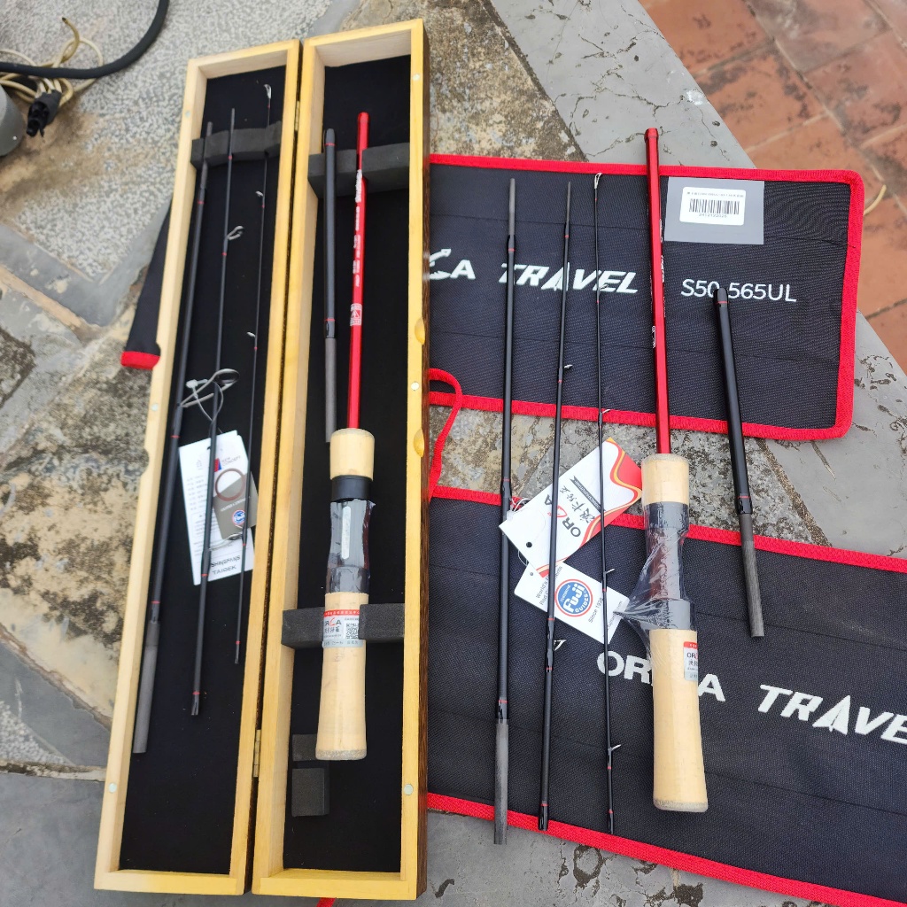 Orca Travel Rod - There are 2 types With and Without Wooden boxes ...