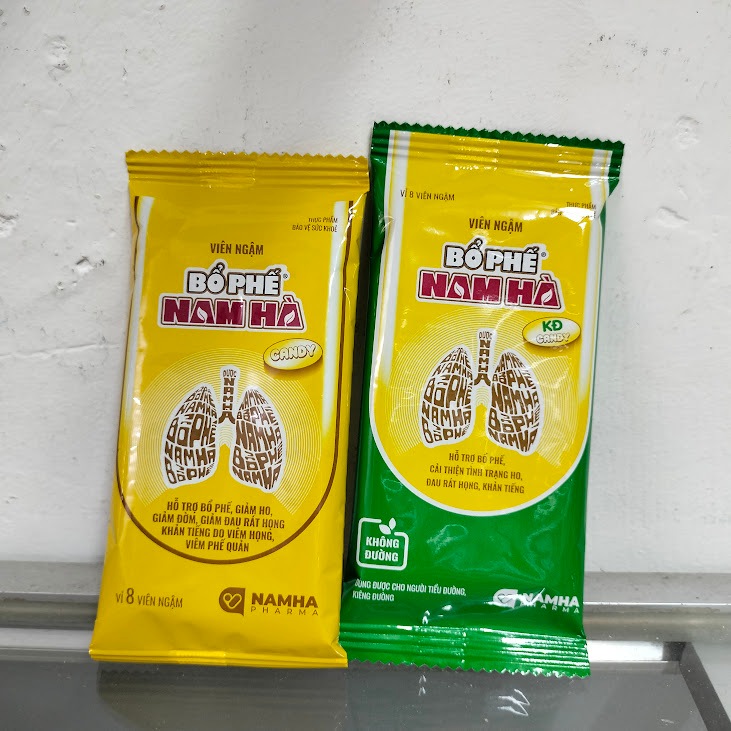 Nam Ha Candy Lung Nourishing Lozenges - Supports cough relief, lung ...