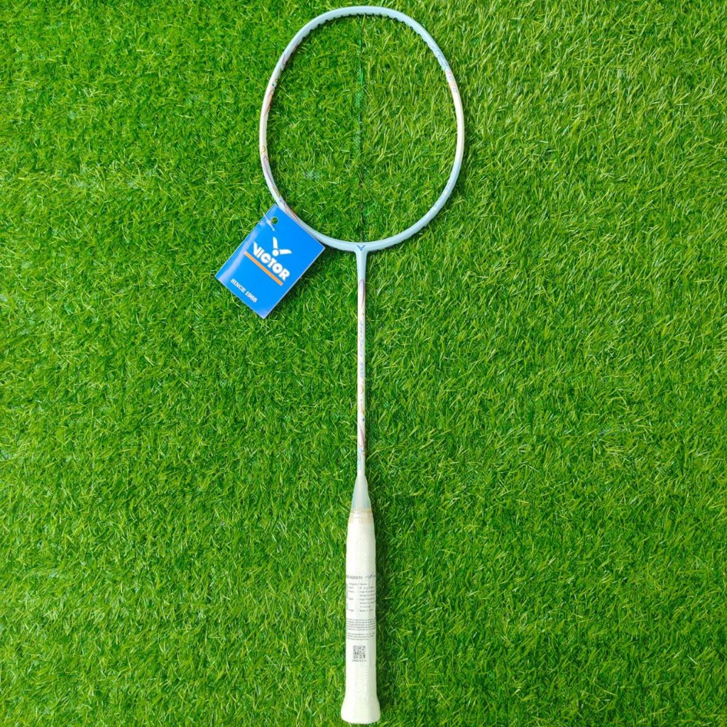 Genuine Victor Auraspeed 8000 4U White Badminton Racket | Shopee Malaysia