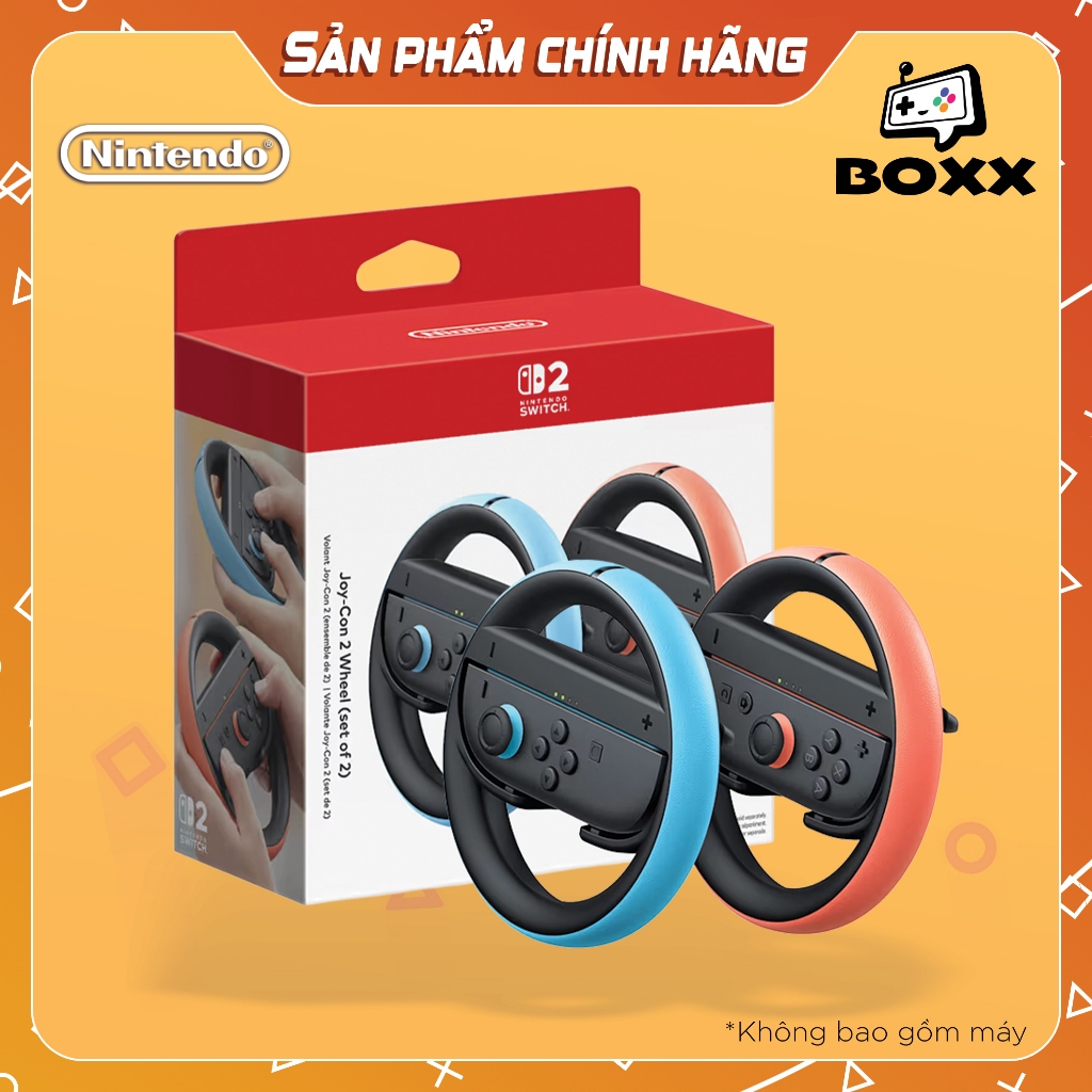 Mario Kart World Racing Steering Wheel Set for Nintendo Switch 2 ...