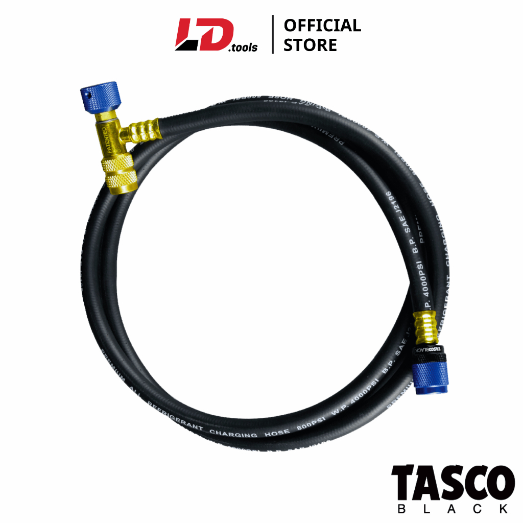 Pressure gauge gas line with anti-scald valve Tasco TBC140MR - R32 ...