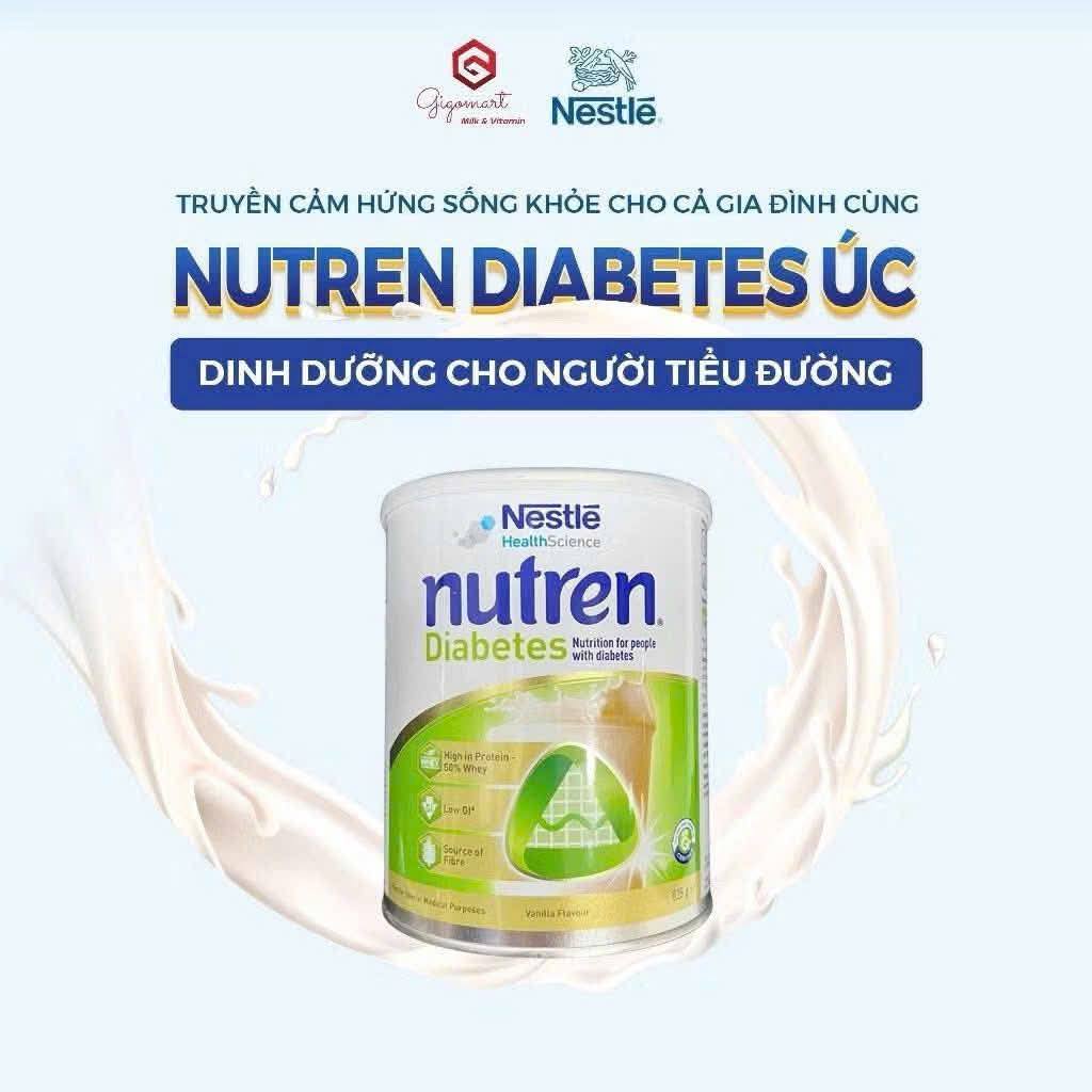 Nutren Diabetes Nestle Australia diabetic milk powder can 400g date ...