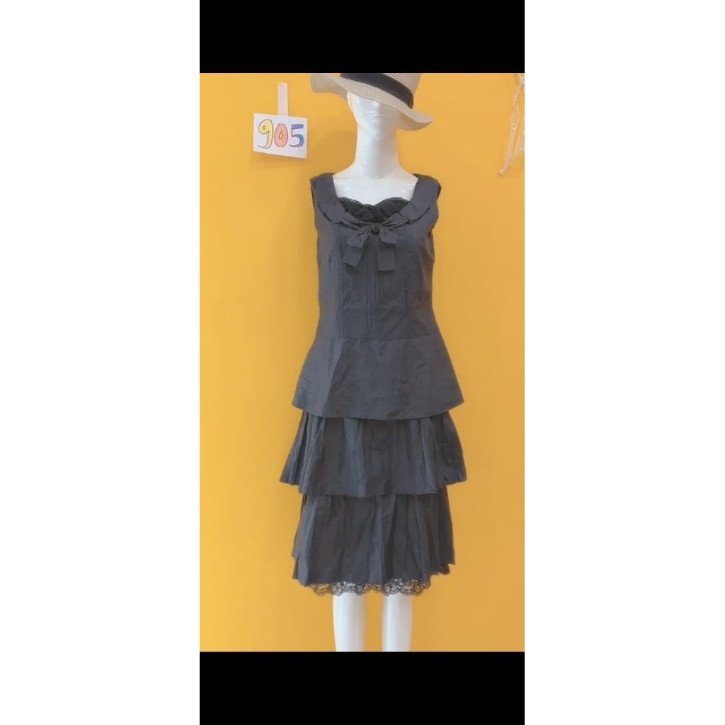 Layered flared dress size S/M. S905 | Shopee Malaysia