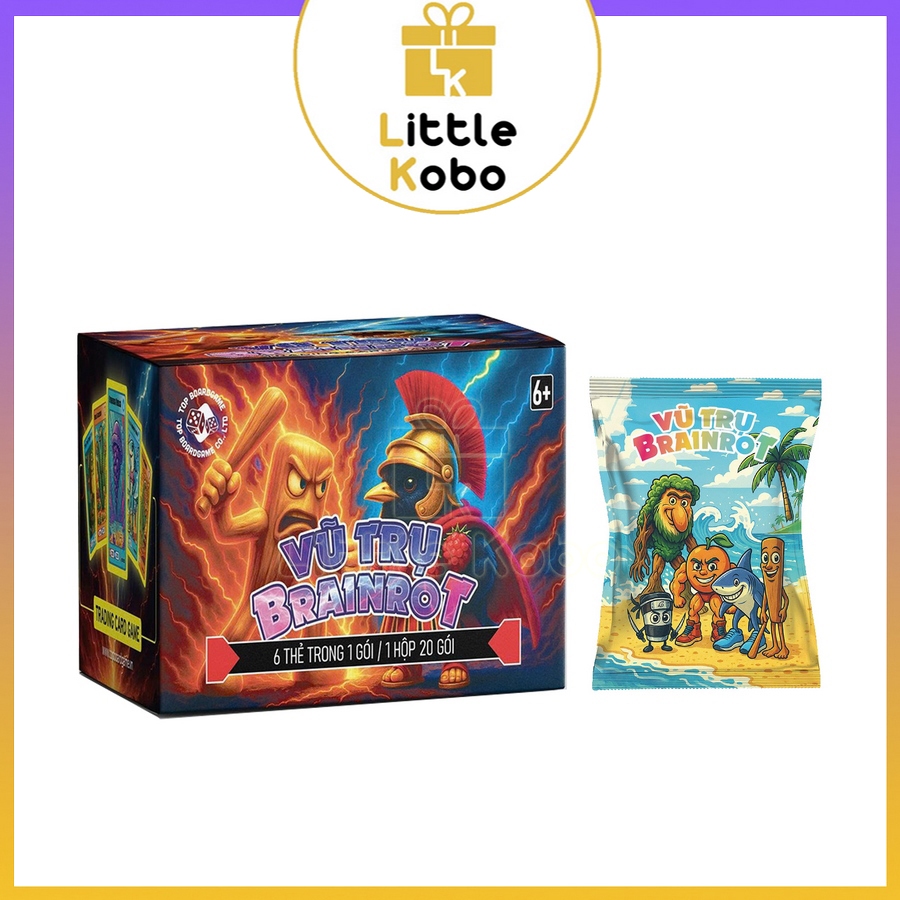 [Trading Card] Random Brainrot Cosmic Card 120 Cards Tung Sahur ...