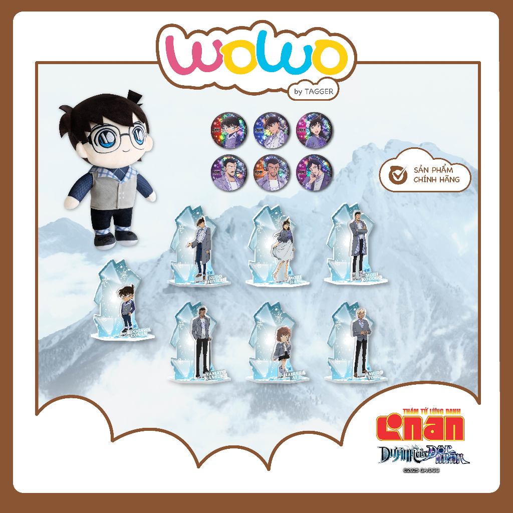 Teddy Bear, Mica Conan 2025 WOWO Model, Conan Movie 2025 Collection ...