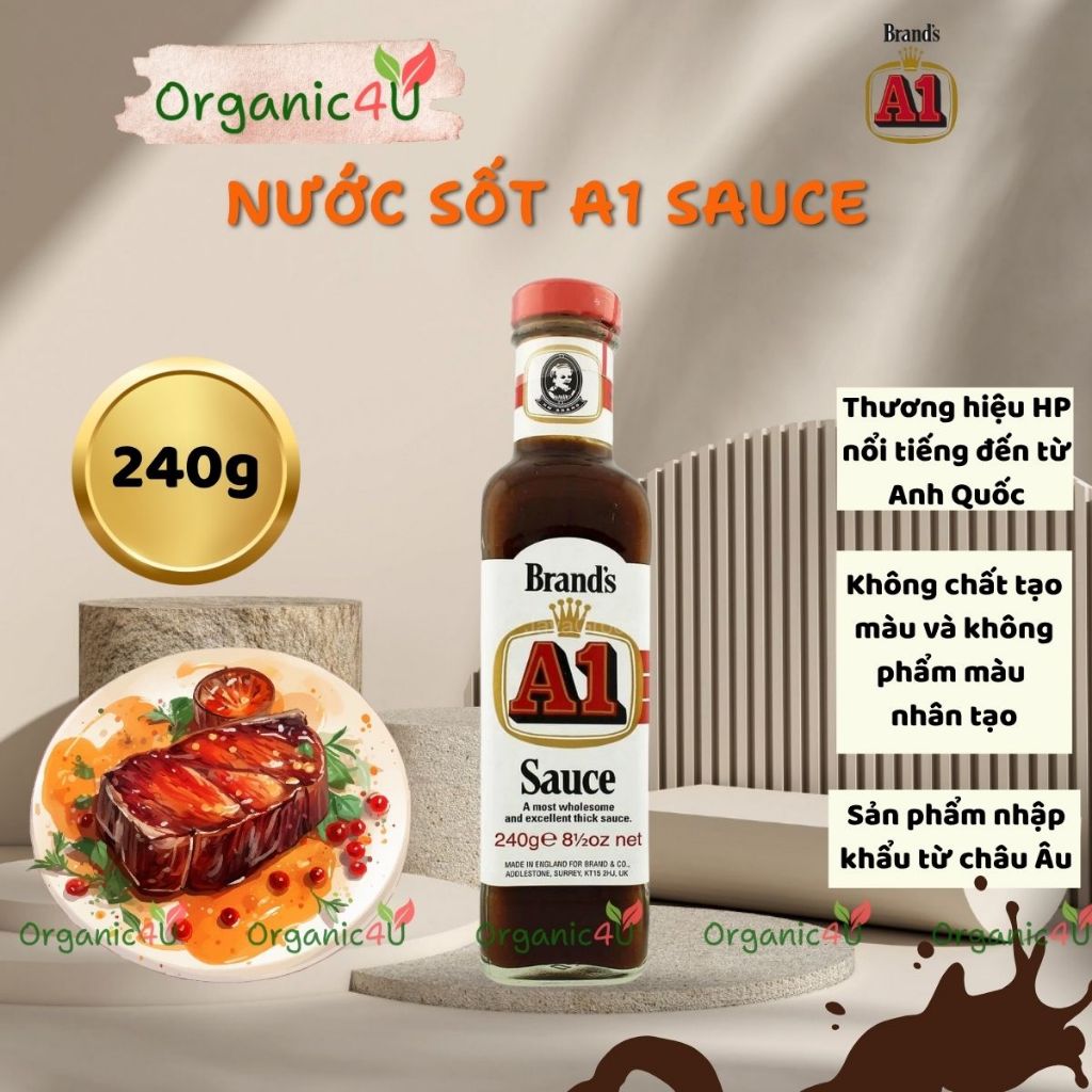 A1 Sauce Original England 240g For Marinating Braised Fried Grilled ...