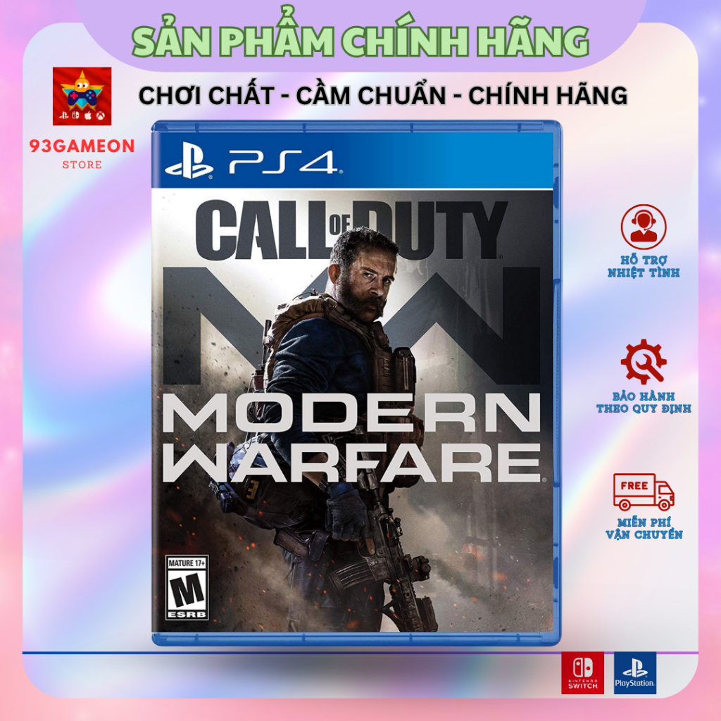 PS4 Game Disc: Call of Duty Modern Warfare | Shopee Malaysia
