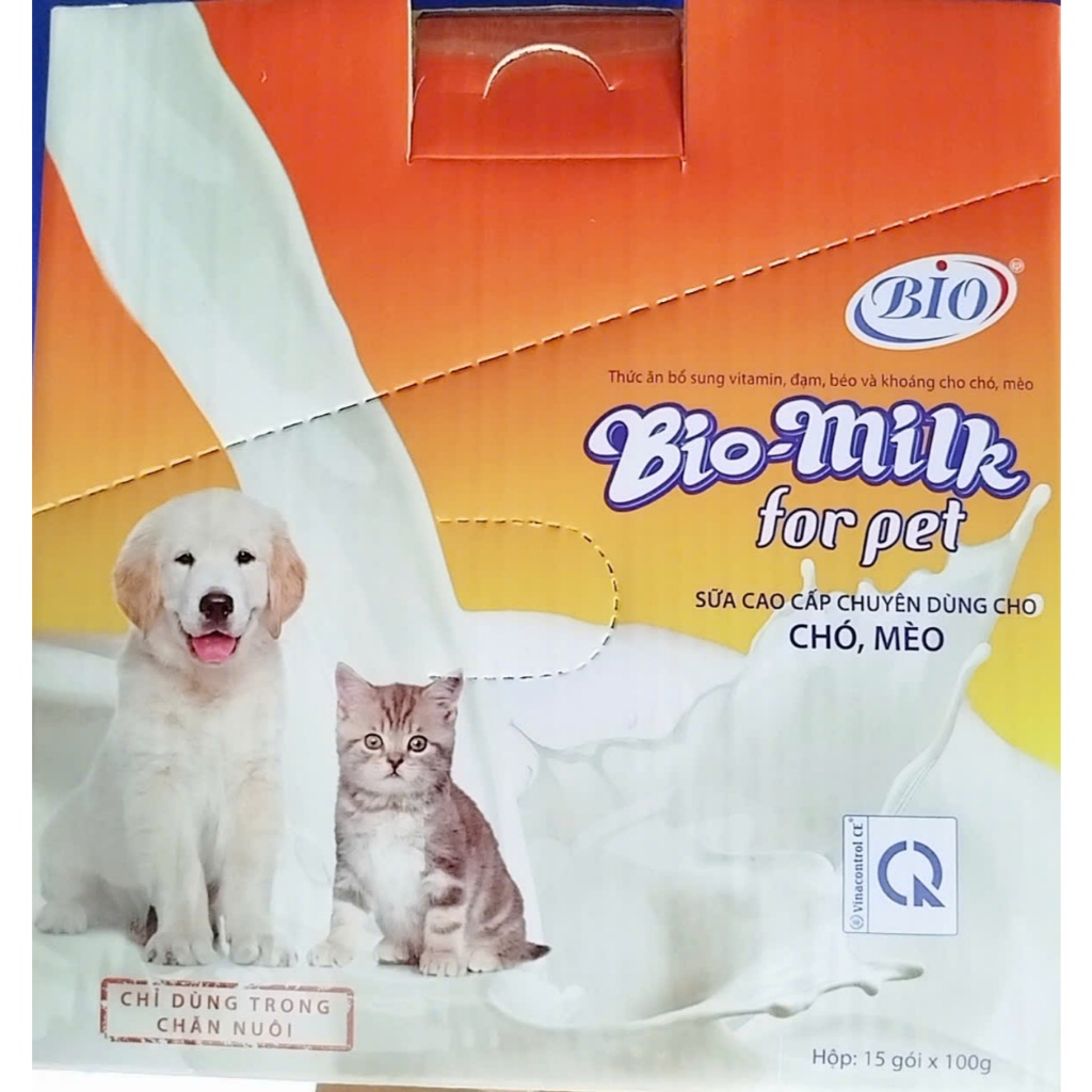 (Box of 15 packs) Bio Milk Powdered Milk for Dogs and Cats | Shopee ...