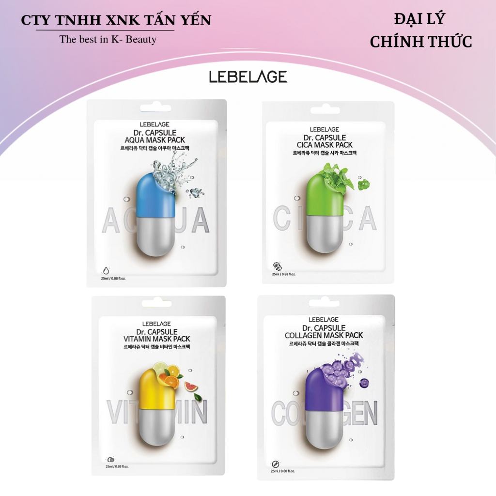 Lebelage Dr.Capsule Mask Pack | Shopee Malaysia
