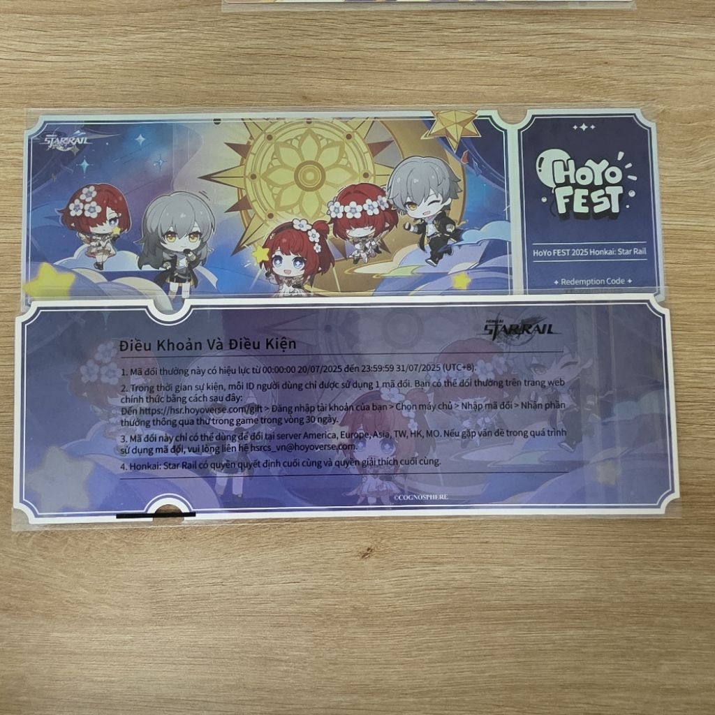 (Hoyofest 2025) Ticket HSR - Honkai Star Rail | Shopee Malaysia