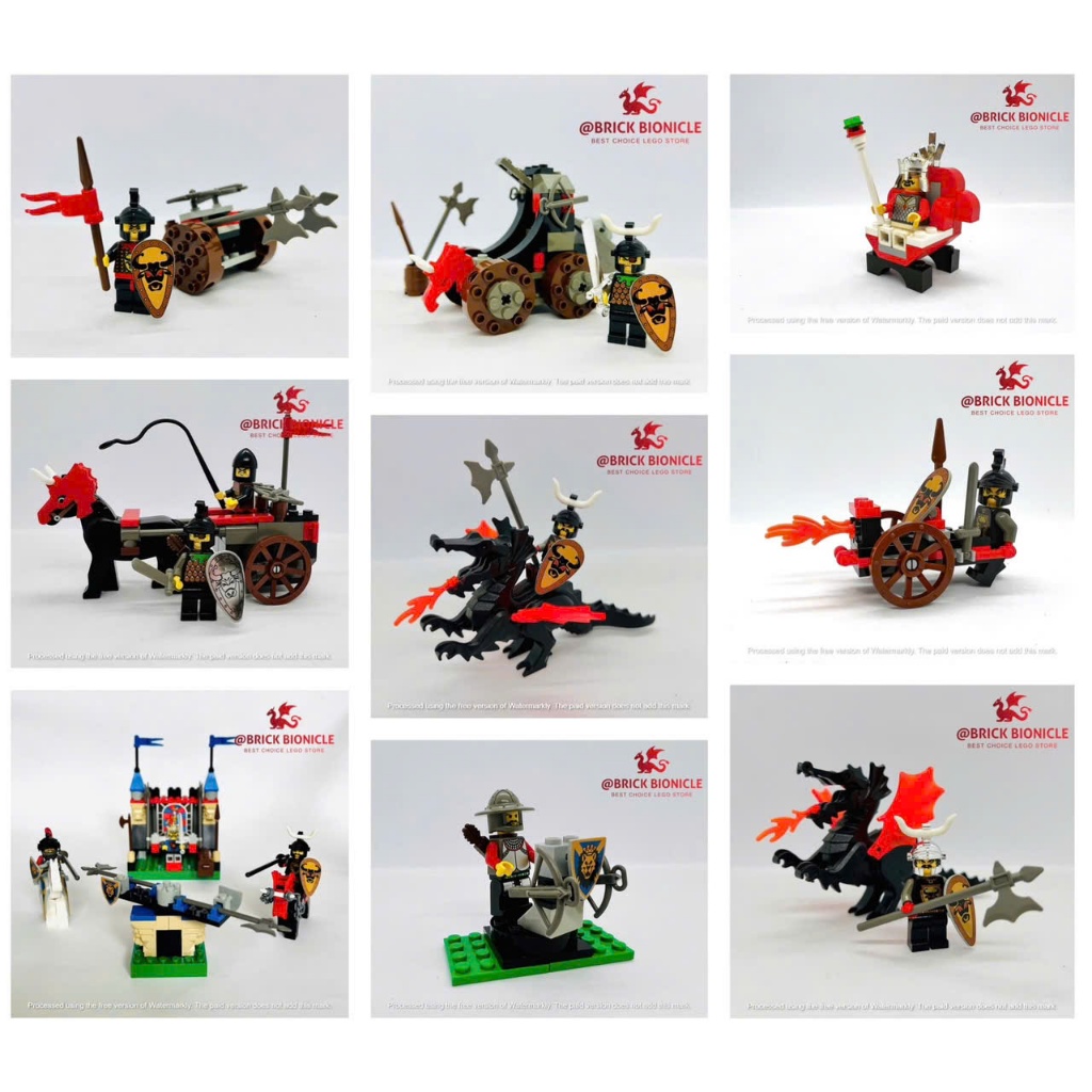 LEGO CASTLE AUTH 4MK - MIDDLE CASTLE ASSEMBLY TOY - 4816-4817-4818-4819 ...