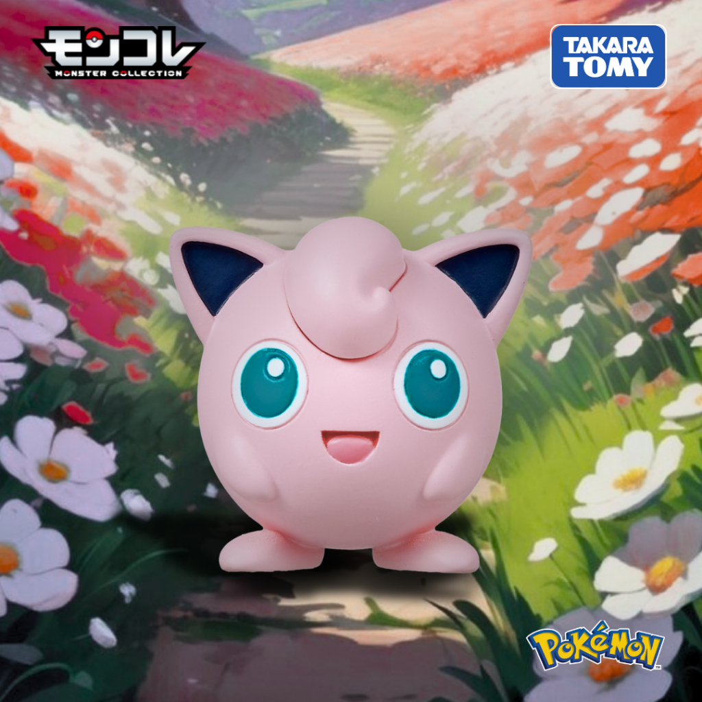 Genuine Takara Tomy Pokemon Moncolle MS-18 Purin / Jigglypuff Fullbox ...