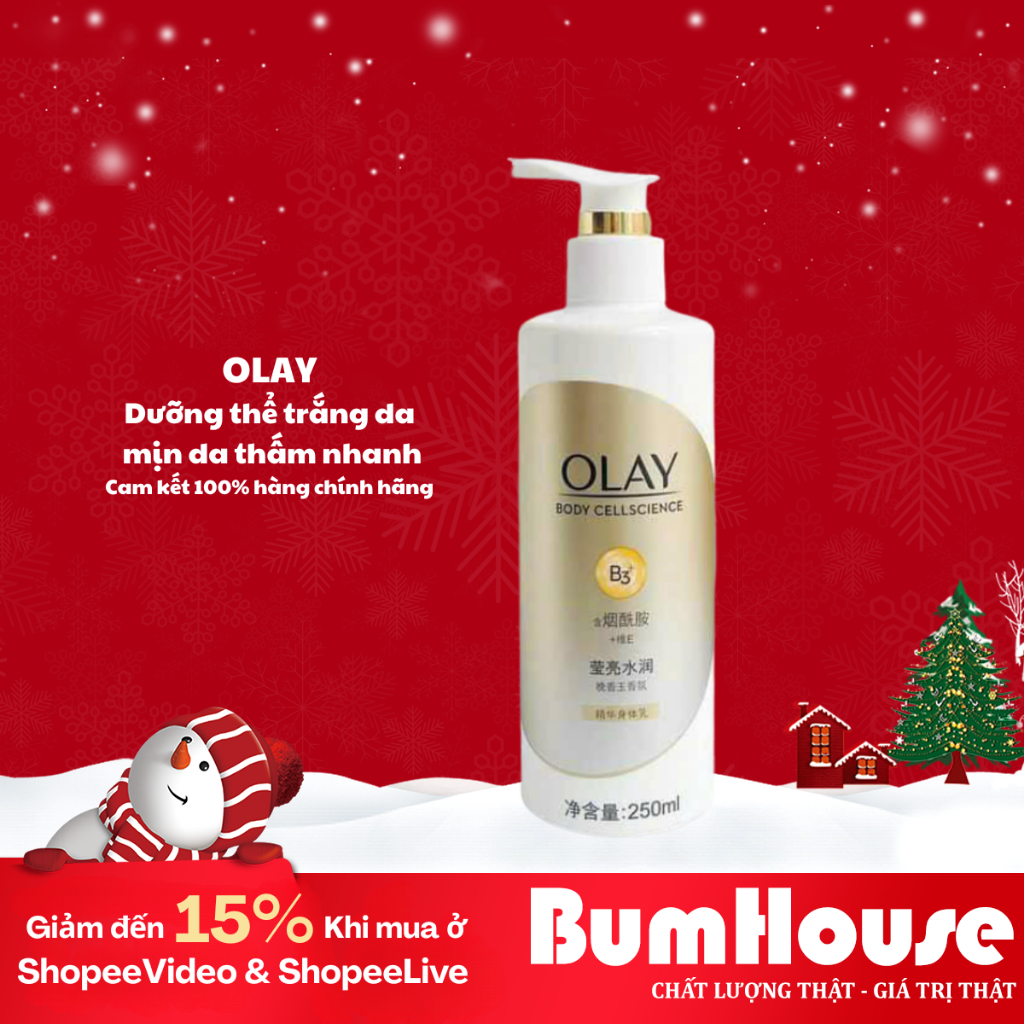 Olay Body Cellscience B3+ Vitamin E Body Lotion 250ml | Shopee Malaysia