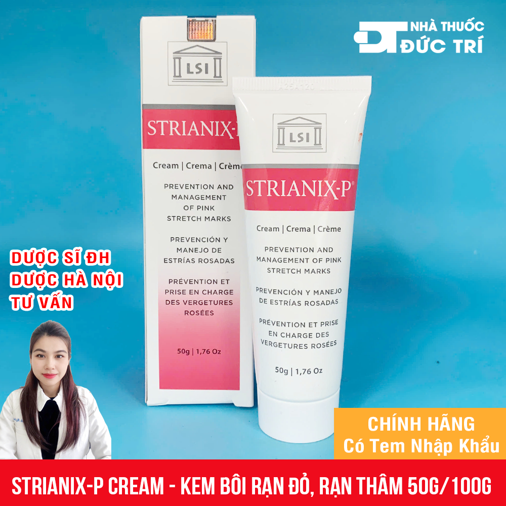Strianix-P cream prevents and fades red stretch marks 50g/100g Genuine ...