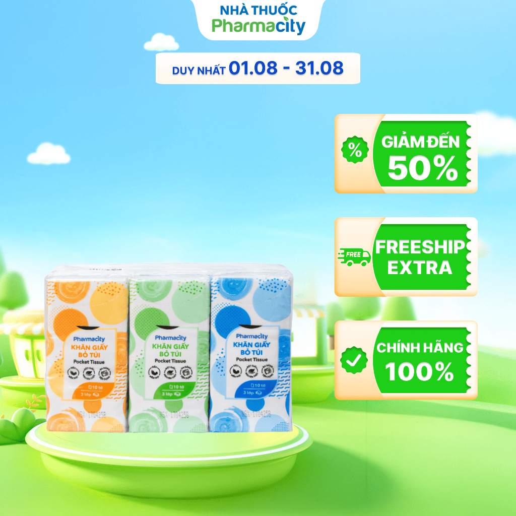 Pharmacy pocket tissue (Lot of 6 packs of 10 sheets) | Shopee Malaysia