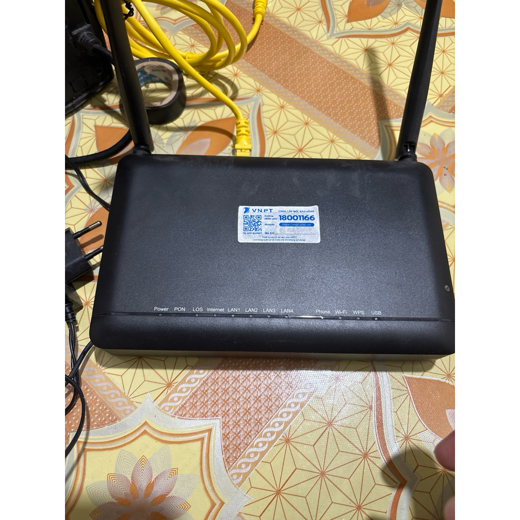 ZTE F671Y VNPT Modem (used as shown) | Shopee Malaysia