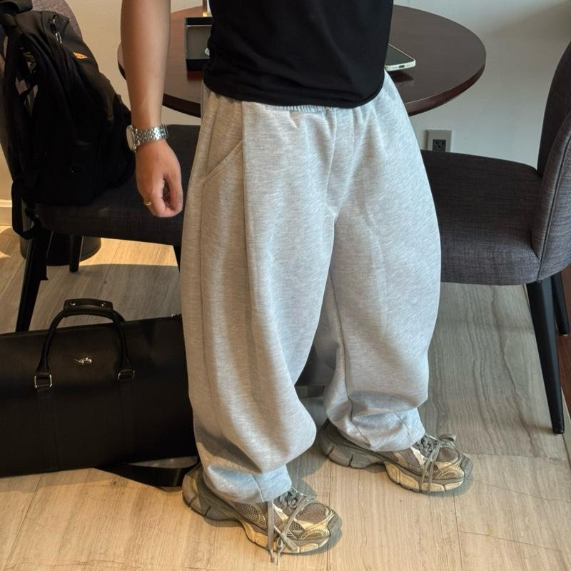 VAULT SWEATPANTS - Whose Studio double layer leather SWEATPANTS ...