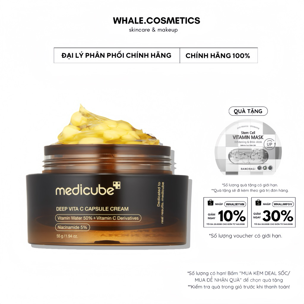 (Brown) Medicube Deep Vita C Capsule Cream (55g) | Shopee Malaysia