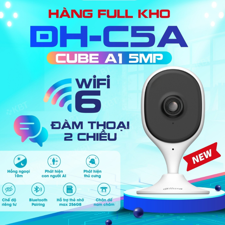 Dahua Cube A1 C3A 3MP / C5A 5MP Indoor Wifi Camera - 2-Way Talk ...