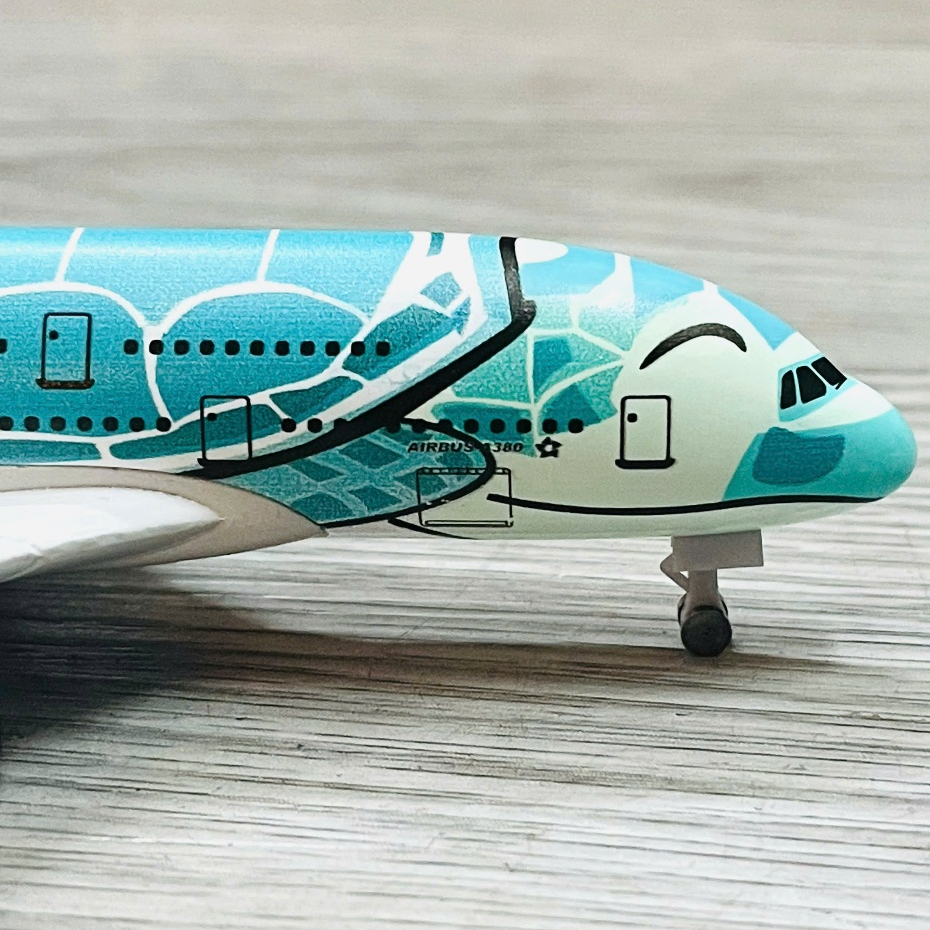 ANA Airbus A380-800 Flying Honu Turquoise Sea Turtle Model | Scale 1: ...