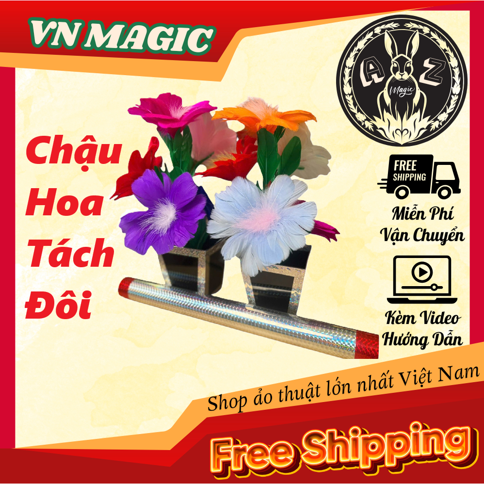 Magic flower pot separated into half for smooth performance (with video ...