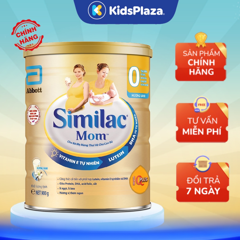 Similac Mom IQ Plus Milk Powder Vanilla Flavor 400g/900g Genuine ...