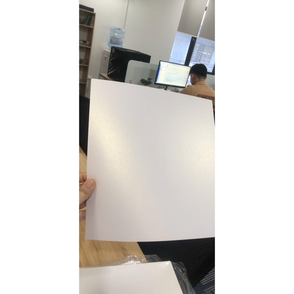 Pack of 10 sheets of 250 thick metallic art paper, size 25.5x27 ...