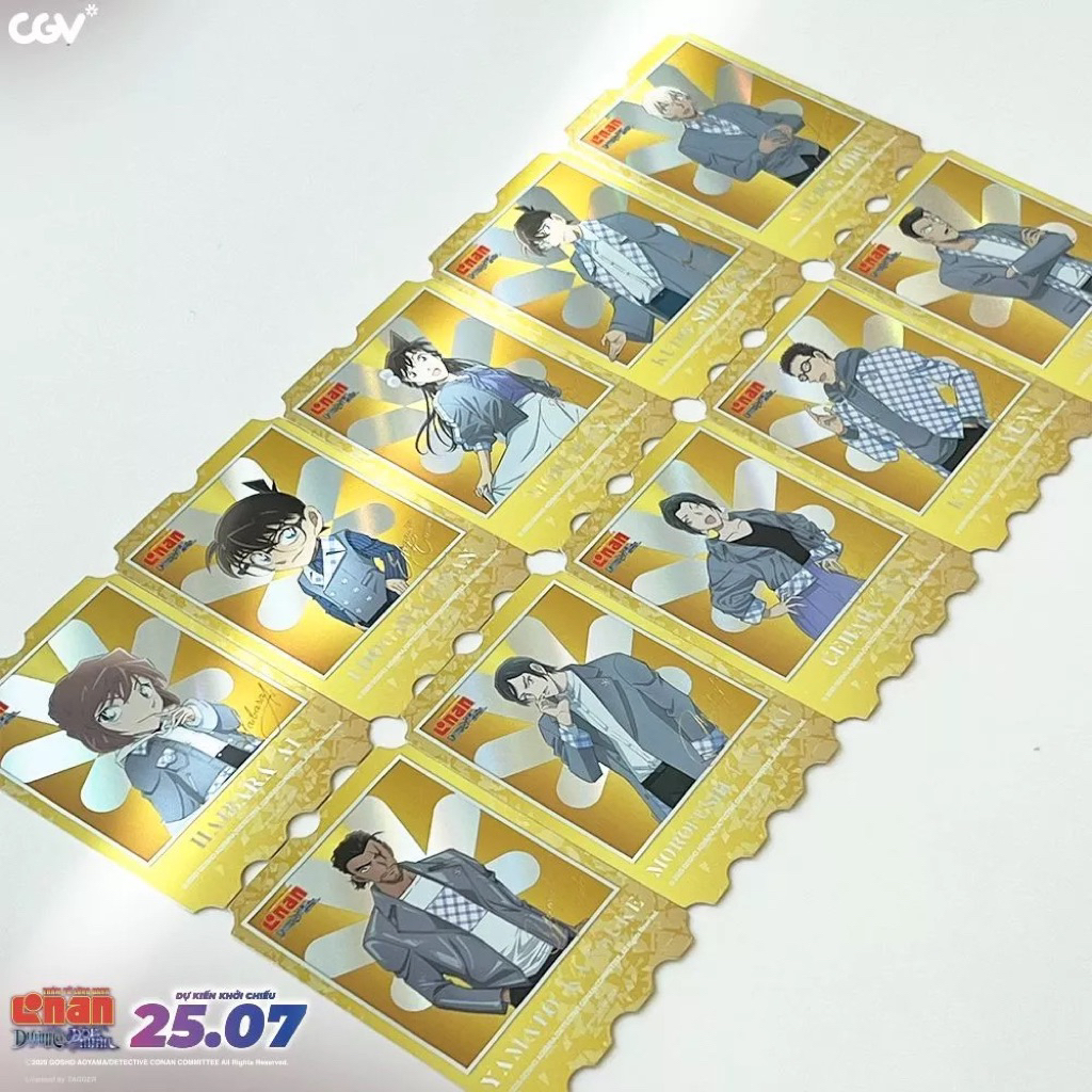 Box card CGV Conan Movie 28 ( UR ticket ) | Shopee Malaysia