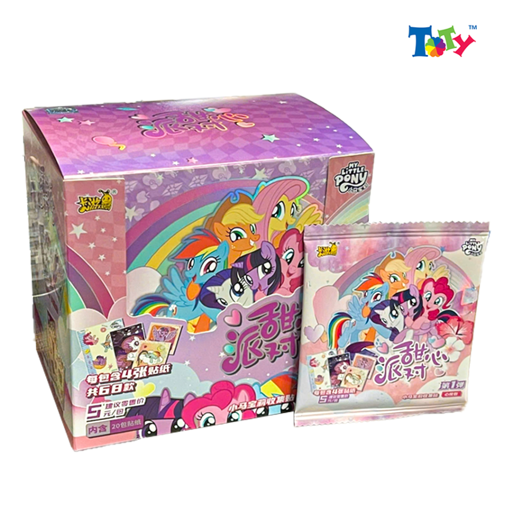 My Little Pony - Sweetheart Party Sticker Set - Genuine Kayou | Shopee ...