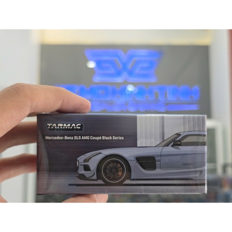 Mercedes-Benz SLS AMG Coupon Black Series 1:64 Tarmac Works Model Car ...