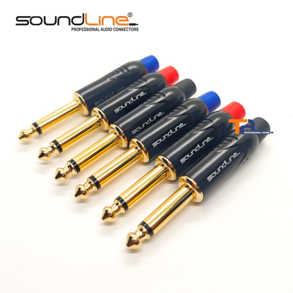 Soundline 6-pin solder wire Jack SL (6.35mm) mono 2-pin | Shopee Malaysia