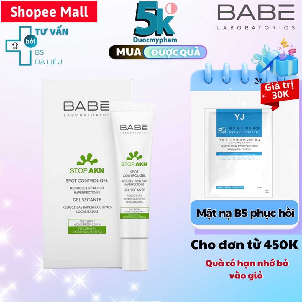 BABÉ STOP AKN Spot Control Gel 8ml | Shopee Malaysia