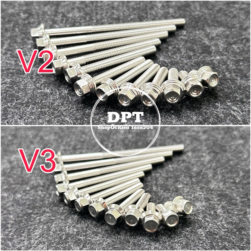 [REAL PICTURE] Full set of Thai stainless steel 304 engine block screws ...